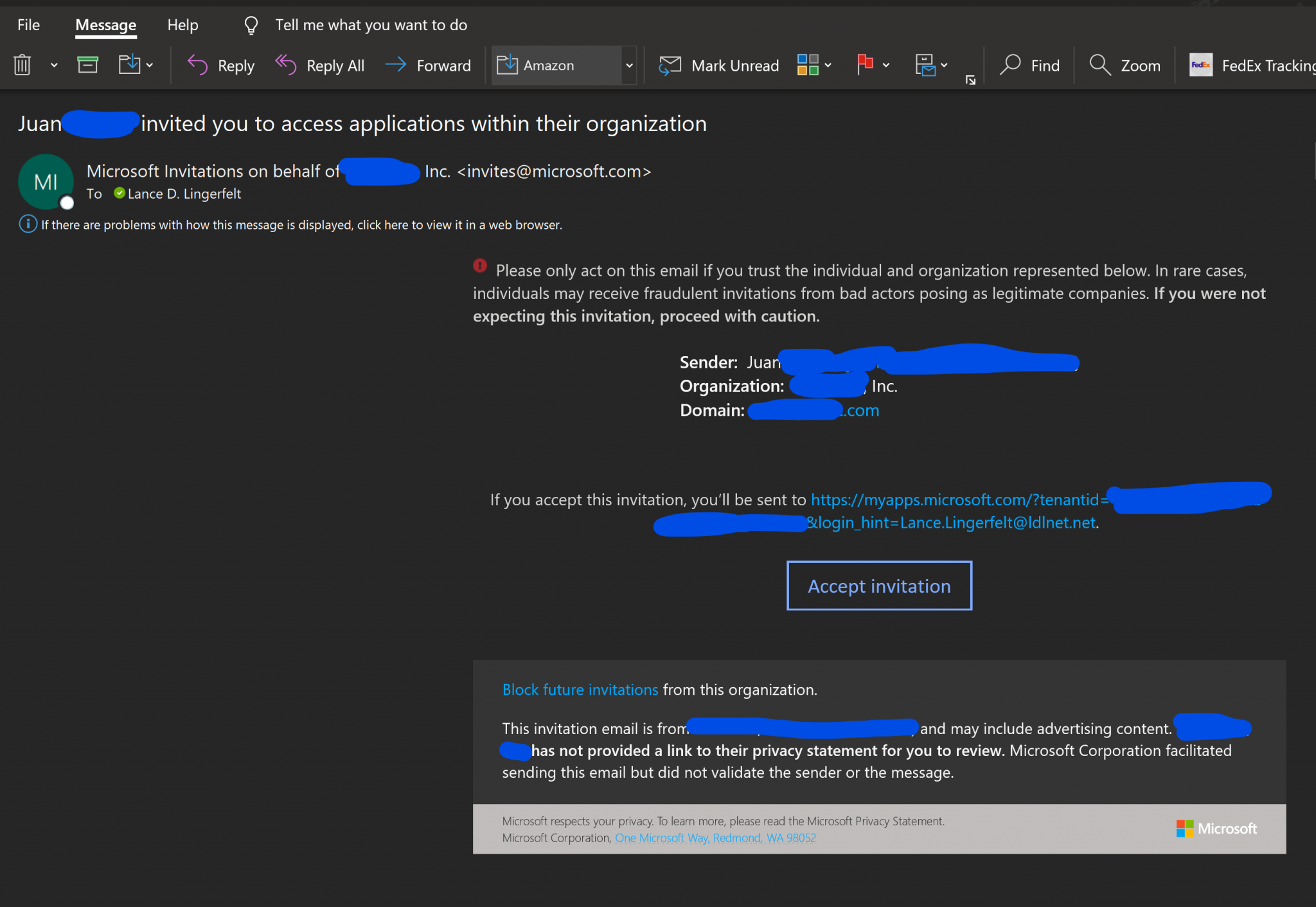 Grant an External User Guest Access to your M365 Tenant – IT Blog