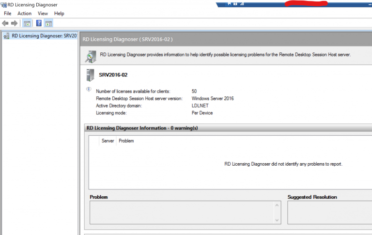 Remote Desktop Licensing Mode is Not Configured when configuring Remote ...