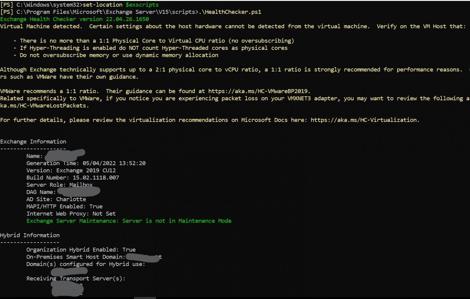 The Exchange Health Checker Script – IT Blog