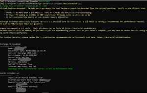 The Exchange Health Checker Script – IT Blog